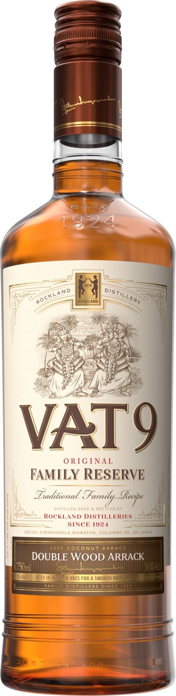 VAT 9 ORG. FAMILY RESERVE WITHOUT BOX 750ML | Arrack | Shop Online at ...